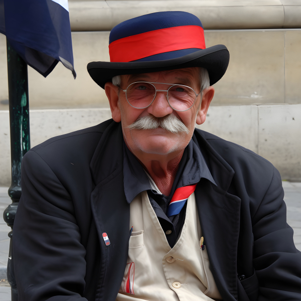 A French man portrait - Impossible Images - Unique stock images for ...