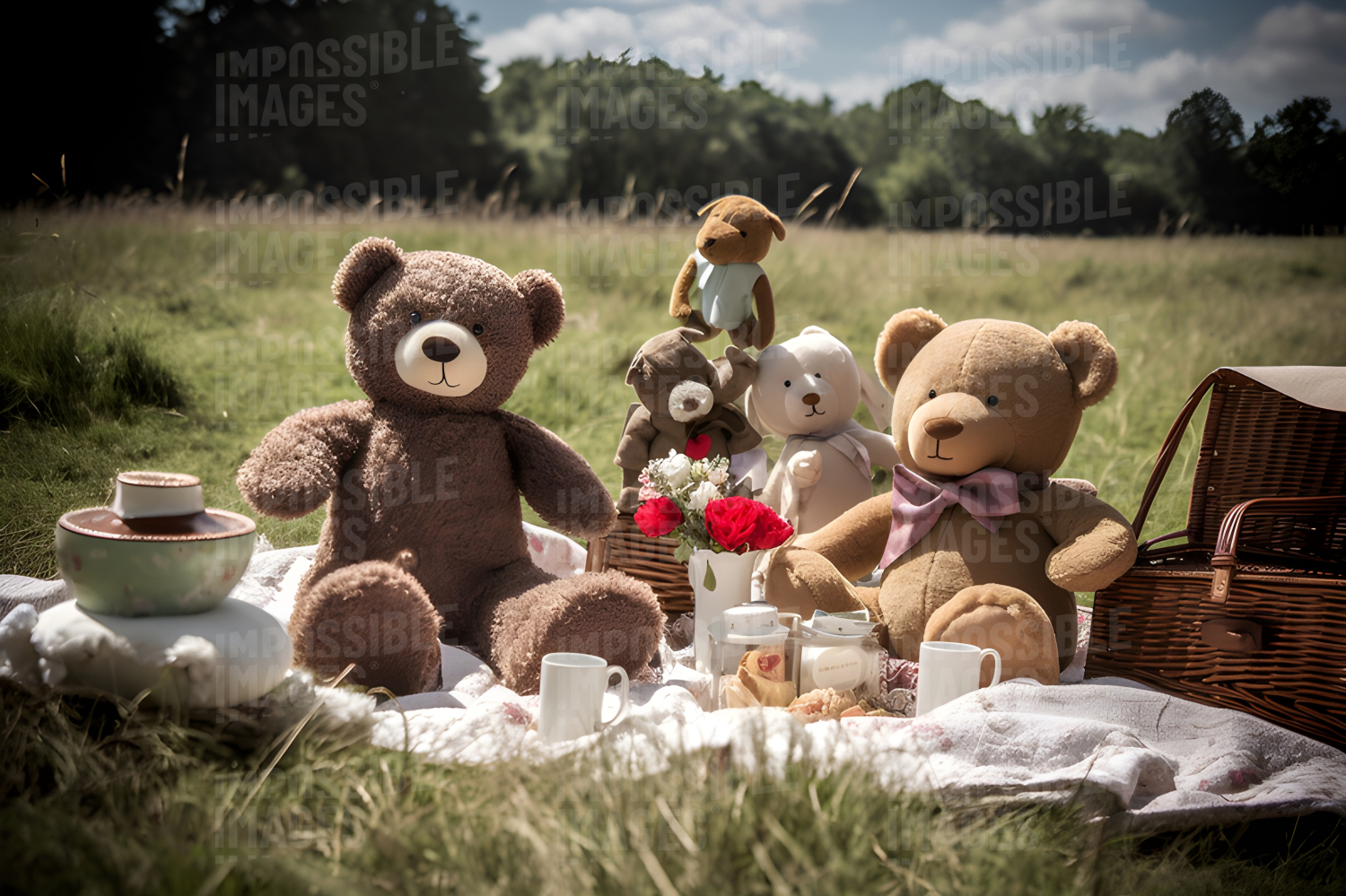 Teddybear picnic - Impossible Images - Unique stock images for ...