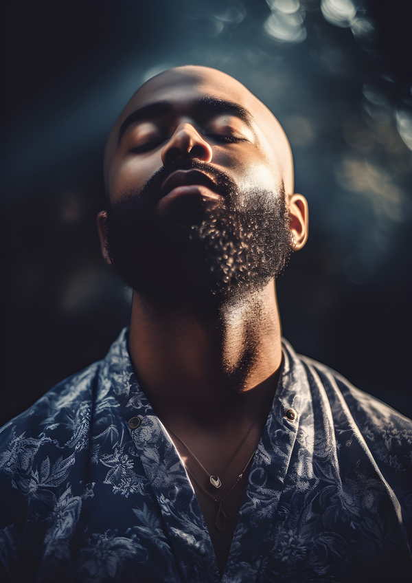 A Man's Inner Peace - Impossible Images - Unique stock images for ...